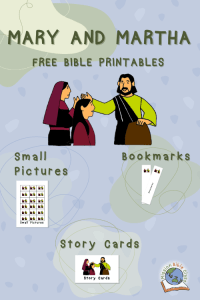 Printables: Mary and Martha - Mission Bible Class