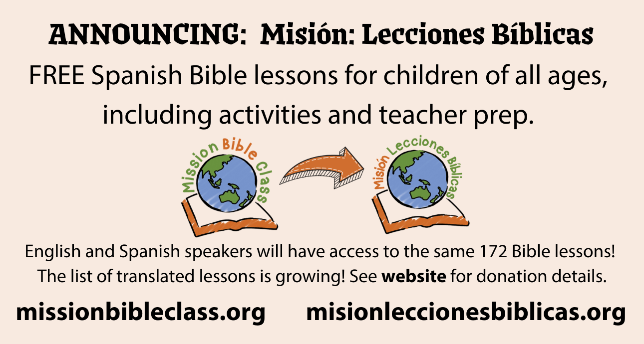 Spoons and Prayers - Mission Bible Class